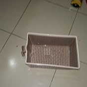 Nayasa Frill Plastic Basket No. 1, Small, Beige: Amazon.in: Home & Kitchen