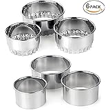 KitchenCraft Double-Edged Metal Pastry/Cookie Cutters (Set of 6 ...
