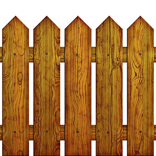 Define a Space with a Picket Fence Wall Decal - Creative Designs : Funk ...