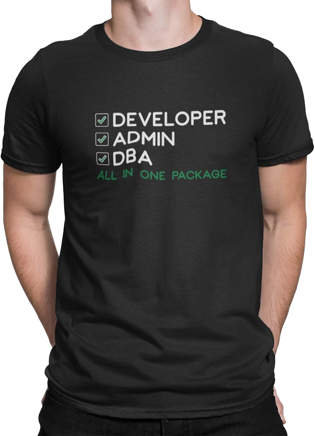 Buy DUDEME Developer Admin DBA | Programmer T Shirt | Coding T Shirt ...