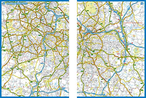 Great Britain A-Z Road Atlas 2021 (A4 Spiral) Spiral-bound – 11 Jun ...