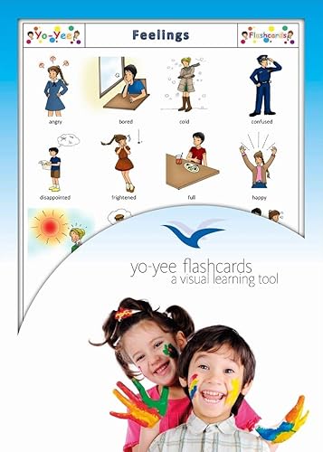 Yo-Yee Flashcards - Feelings and Emotion Flash Cards - English ...