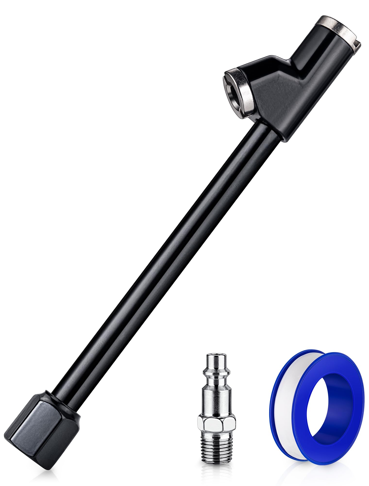 Mua 1/4" Female NPT Dual Head Tire Air Chuck Set, Extended Straight ...