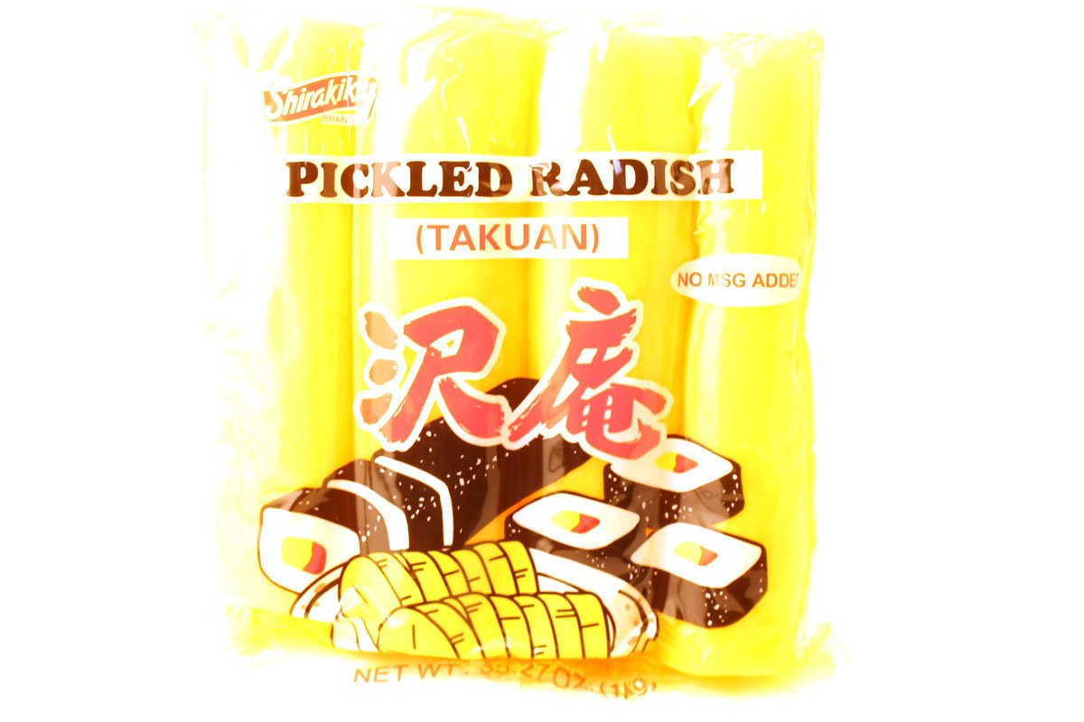 Amazon.com : Takuan Ippon Zuke (Pickled Radish) - 12.3oz (Pack of 1 ...