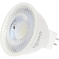 FOCO LED AKSI MR16 GU5.3, Equivalente a 55W (480 lm - Lúmenes), Consume 7W (vatios), LUZ CÁLIDA ...