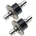 Amazon.com: Treehobby 2PCS Metal Front and Rear Differential Gear Diff Gear Set Compatible with ...