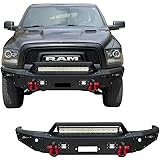 Amazon.com: Vijay Front and Rear Bumper Compatible with 2015-2018 RAM ...