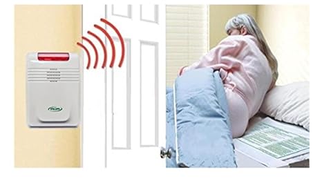 Wireless Bed exit Alarm with Long Term Bed Sensor pad (no Alarm in ...