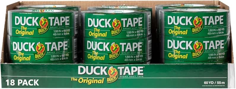 Amazon.com: The Original Duck Tape Brand 1042019 Duct Tape, 18-Pack 1. ...