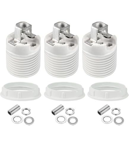 1 3 4 Porcelain Threaded Socket Medium Base