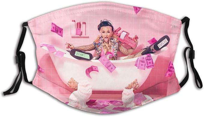 Doja-Cat Face Mask Unisex Dust Anti-Haze Balaclavas,Loops With Filter ...