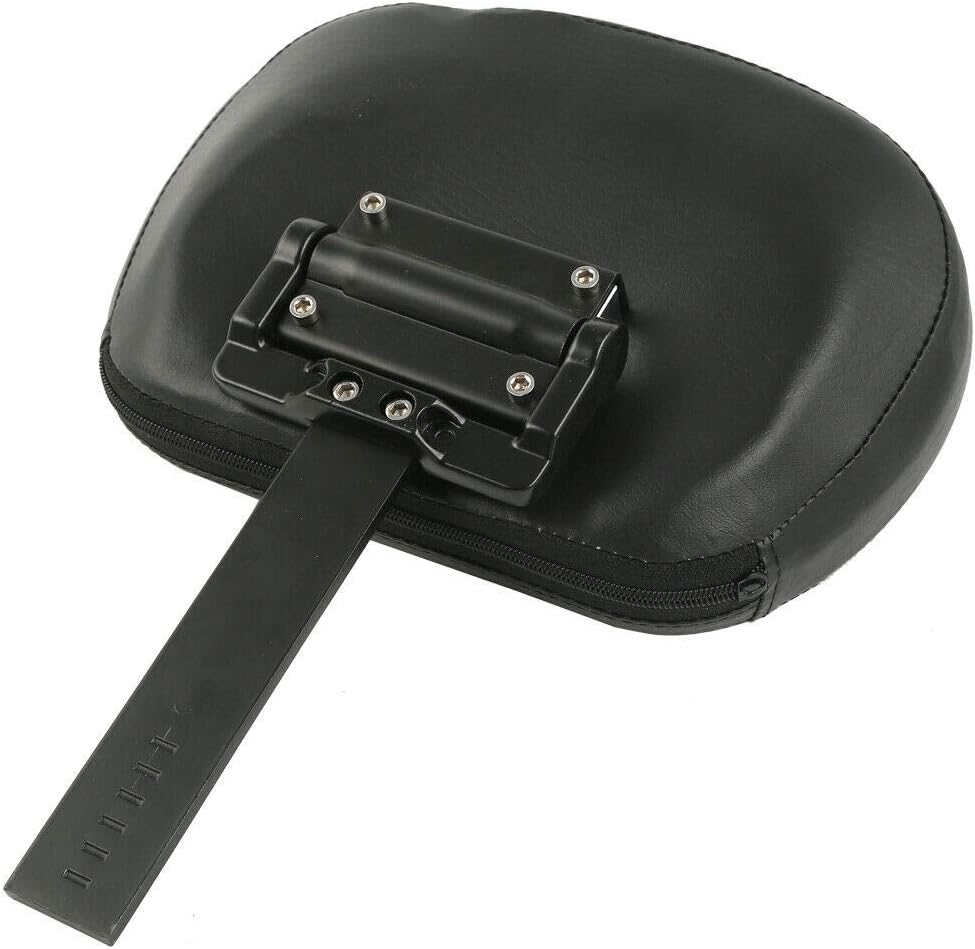TCT-MT Adjustable Driver Backrest Pad Plug-In Seat For Harley Touring ...