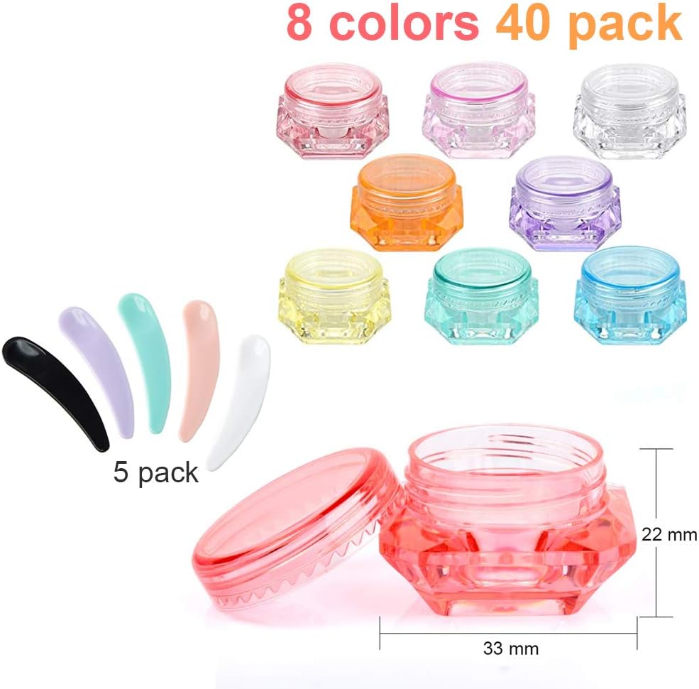 Cosmetic Container,Empty Travel Sample Pots,Sample Empty Container ...