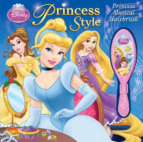 Princess Style: Storybook with Musical Hairbrush (Disney Princess ...