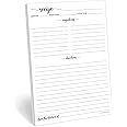 Amazon.com: 321Done Recipe Paper 5.5x8.5 White, 50-Pack, Made in USA ...