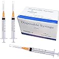 Amazon.com: Gesanghua 100 Pack 2.5ml with 25 Gauge 1 Inch Luer Lock syring, Individually Wrapped ...