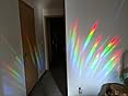 Amazon.com: Decorative Rainbow Window Film Holographic Prismatic Etched ...
