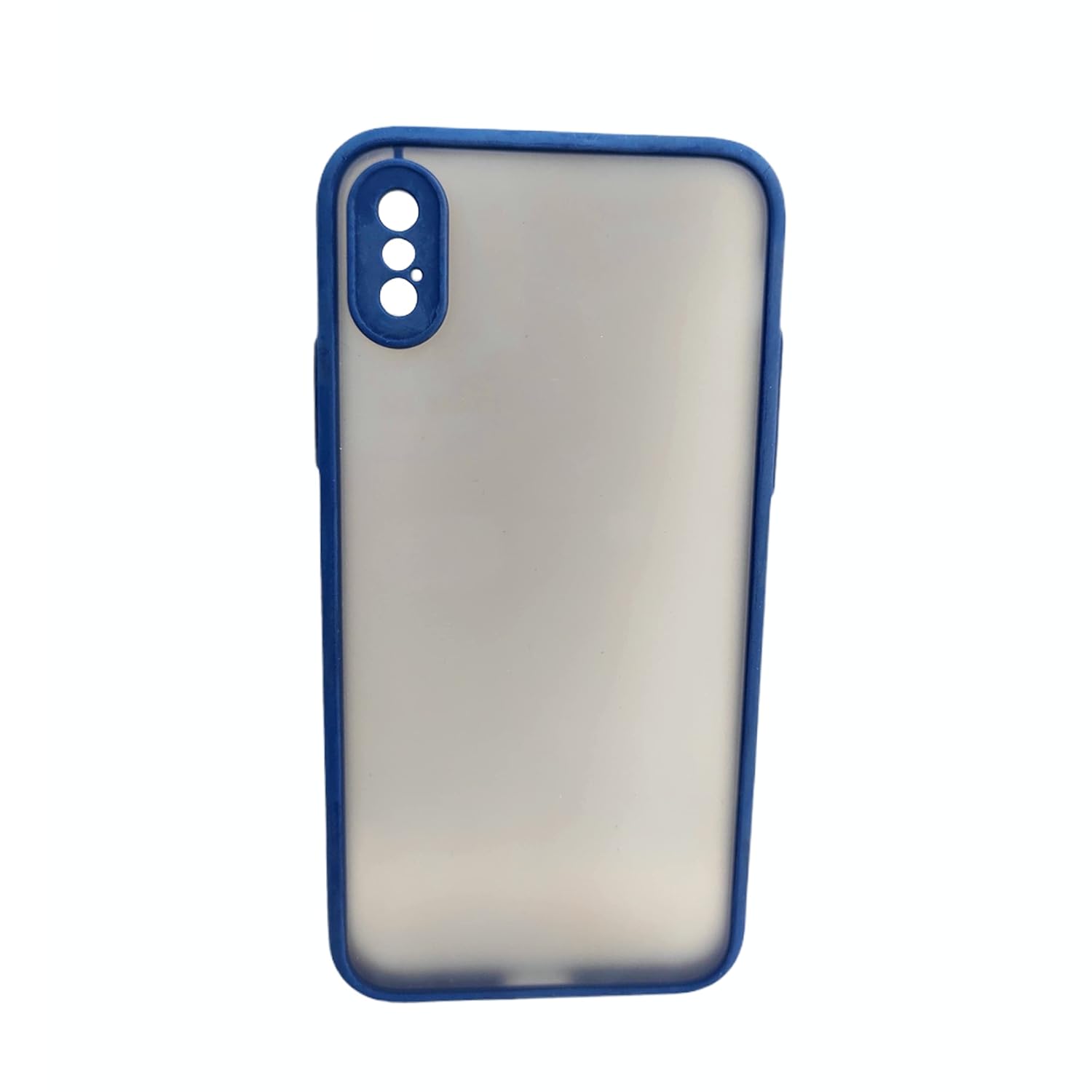 Matte Translucent Soft Side Border CASE for iPhone X: Amazon.in ...