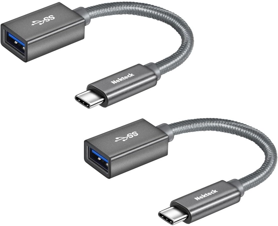 Amazon.com: Nekteck USB-IF Certified(2-Pack) USB C to USB 3.0 Aluminum ...