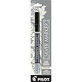 Amazon.com: Pilot Silver Metallic Permanent Paint Marker, Extra Fine ...