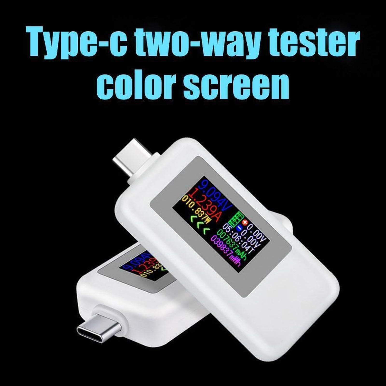 Mua USB Type-C Power Tester Voltage Current Capacity Meter 4-30V 5A USB ...