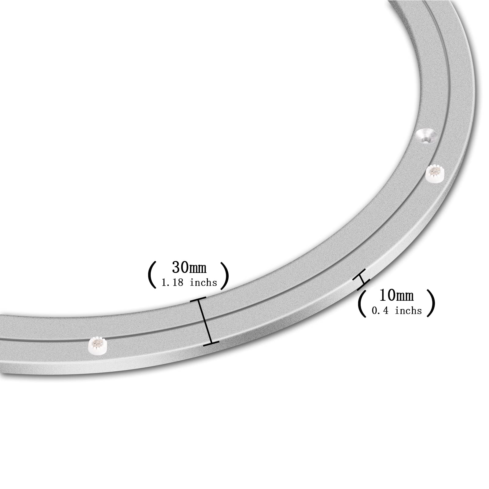 Mua 18 Inchs Heavy Duty Lazy Susan Aluminum Hardware Metal Rotating ...