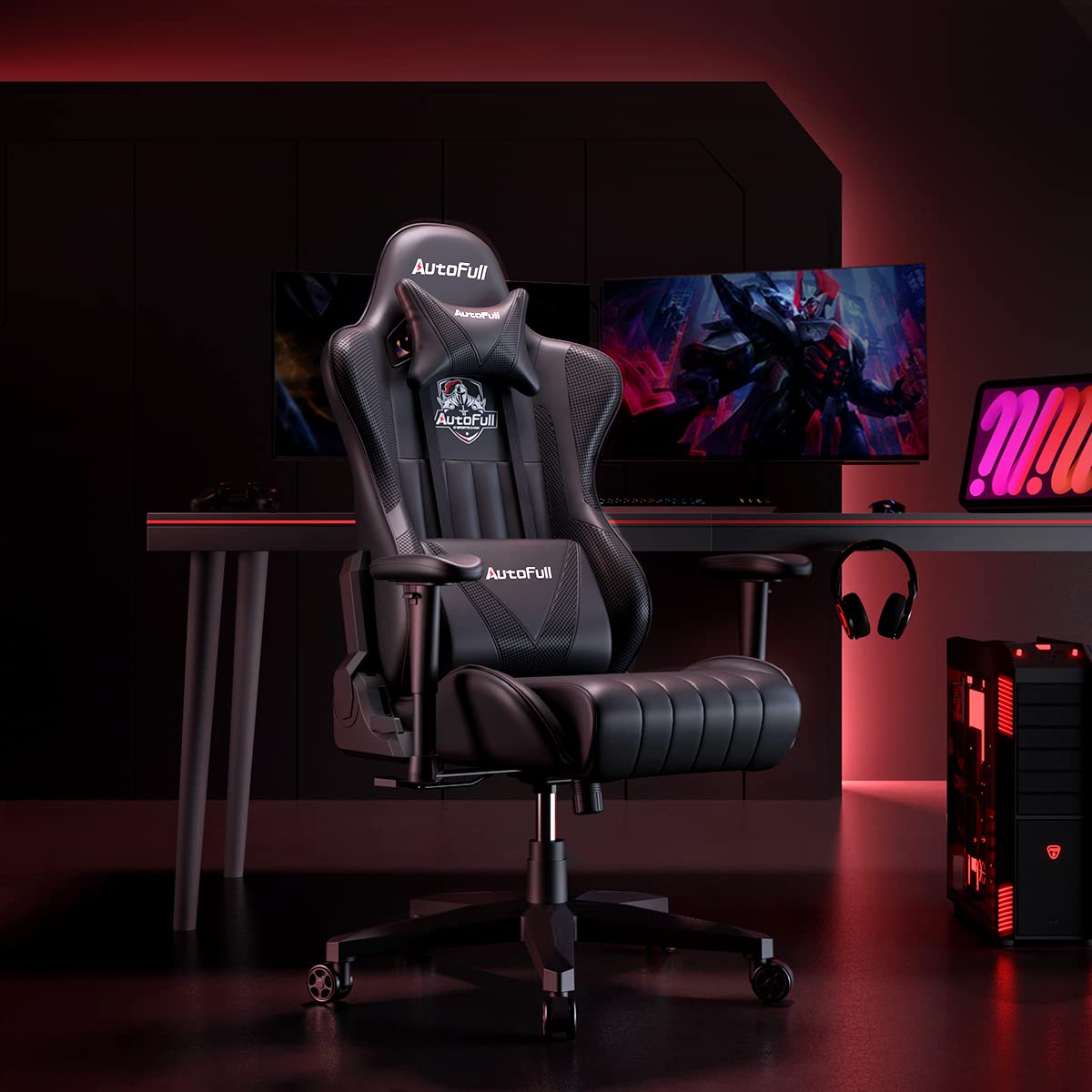 Mua AutoFull C3 Gaming Chair 5.1in Seat Cushion Ergonomic Computer ...