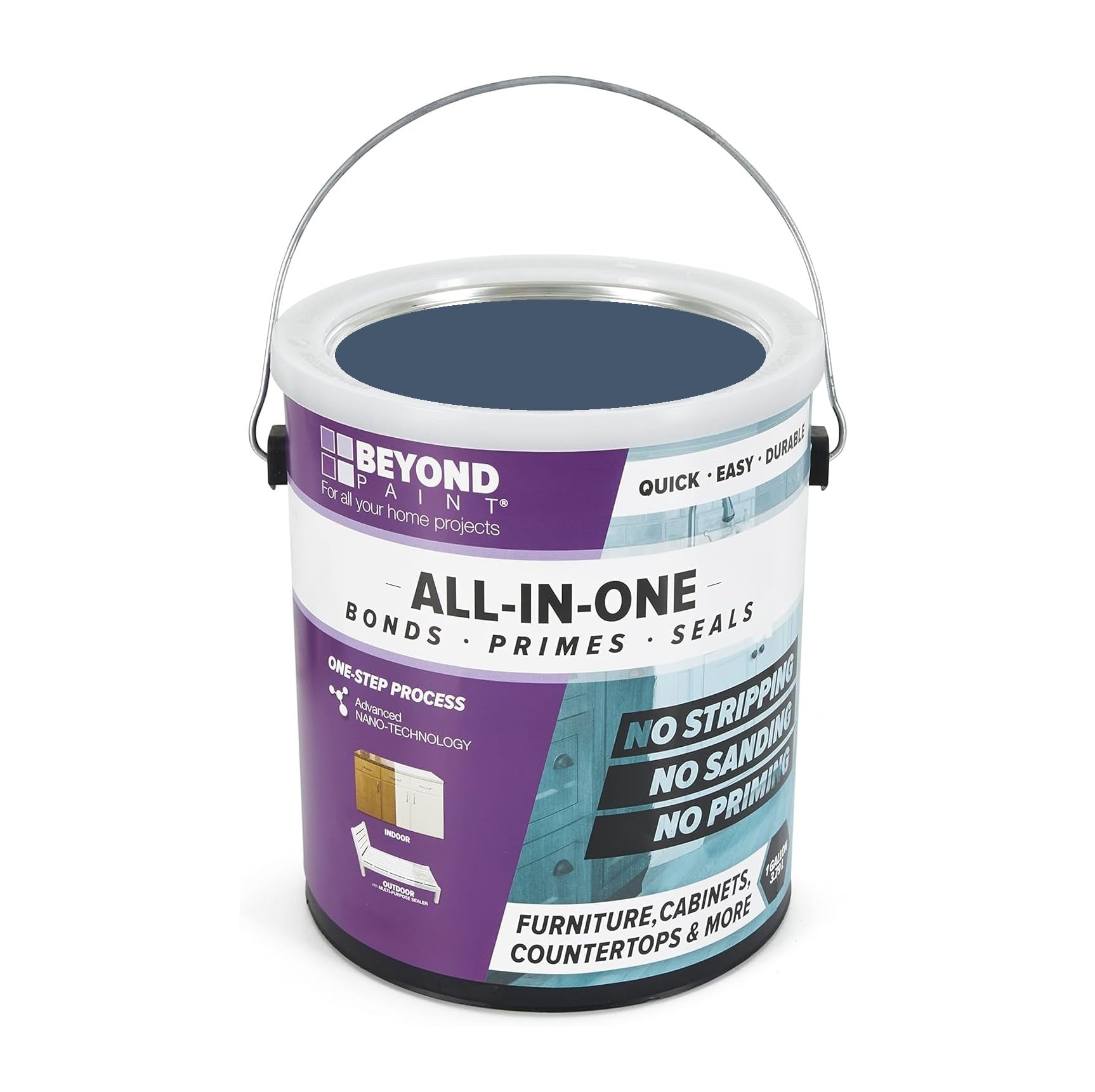 Beyond Paint All-in-One Refinishing Paint, No Sanding, Matte Finish for ...