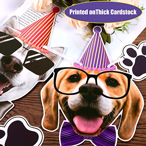 Dog Birthday Banner Birthday Garland Dog Theme Party Bunting Decoration ...