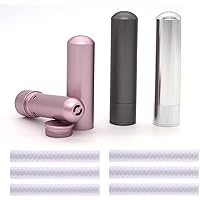 Amazon.com : Refillable Aromatherapy Nasal Inhalers - 3 Pack - Multi ...