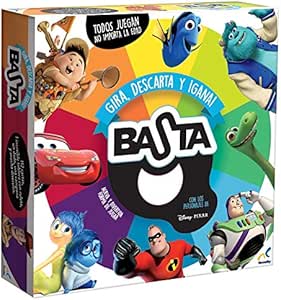 Novelty Board Game Basta Deluxe Pixar: Amazon.com.mx: Juegos y juguetes
