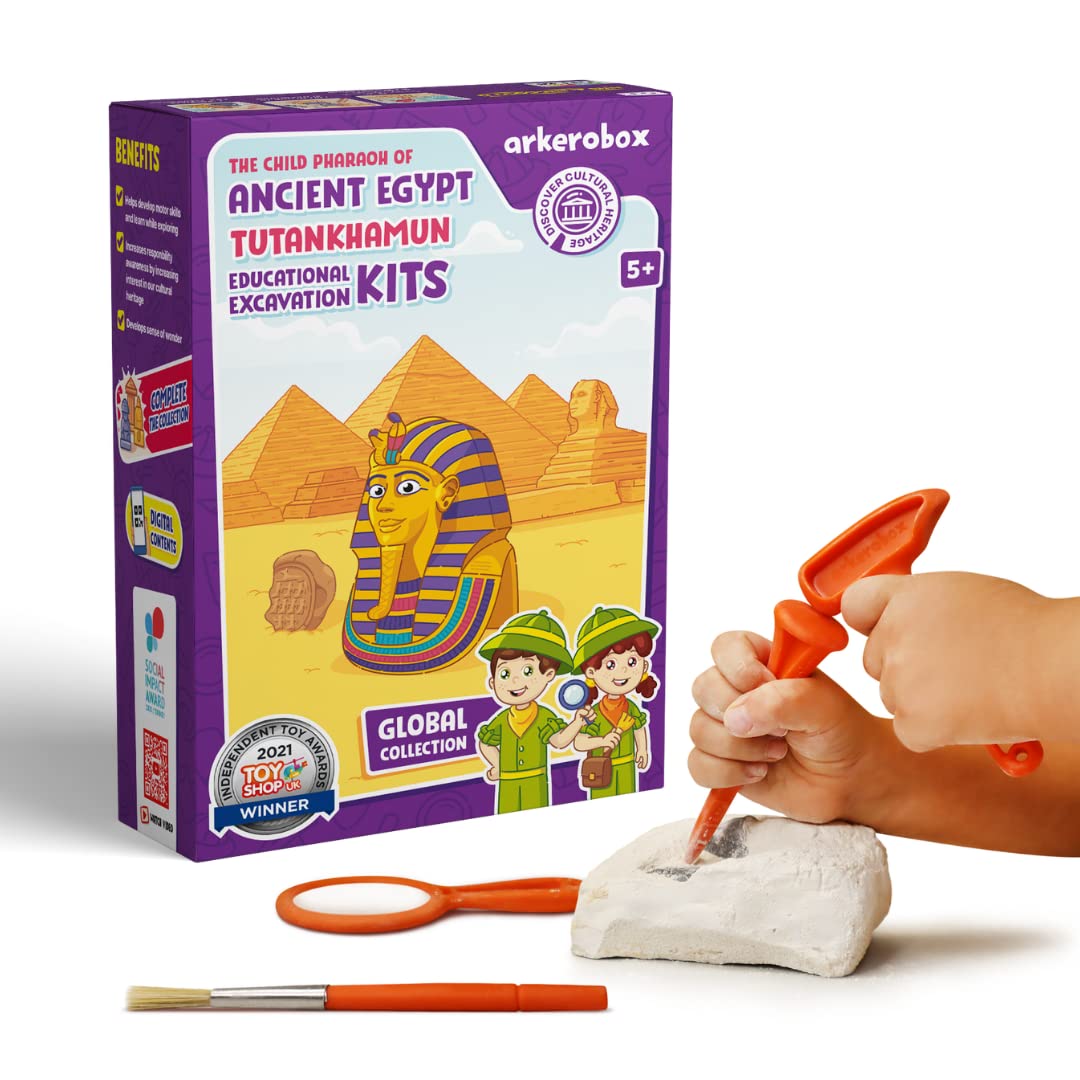 Mua ARKEROBOX Ancient Egypt Tutankhamun, Excavation Kits for Kids ...