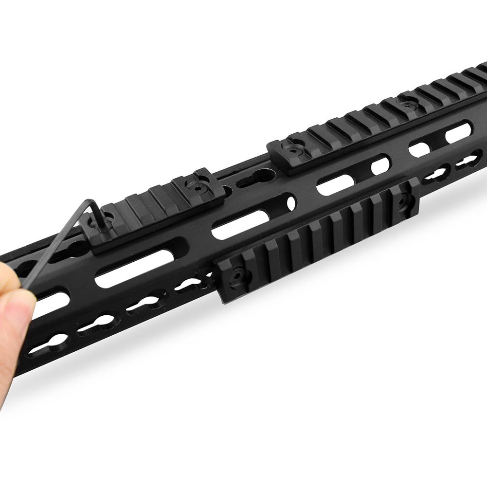 Sports & Fitness 3 Pack 5-Slot 9-Slot 13-Slot Lightweight Picatinny ...