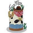 Amazon.com: Cowboy Cake Topper for Western Theme Party : Grocery ...