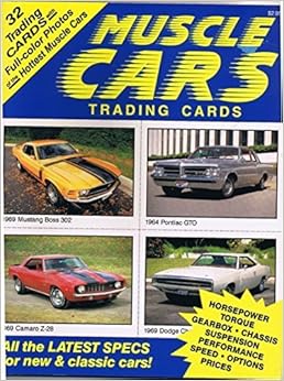 Muscle Cars Trading Cards: Amazon.com: Books