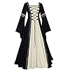Goth Top, Medieval Renaissance Dress for Women Victorian Queen Costume ...