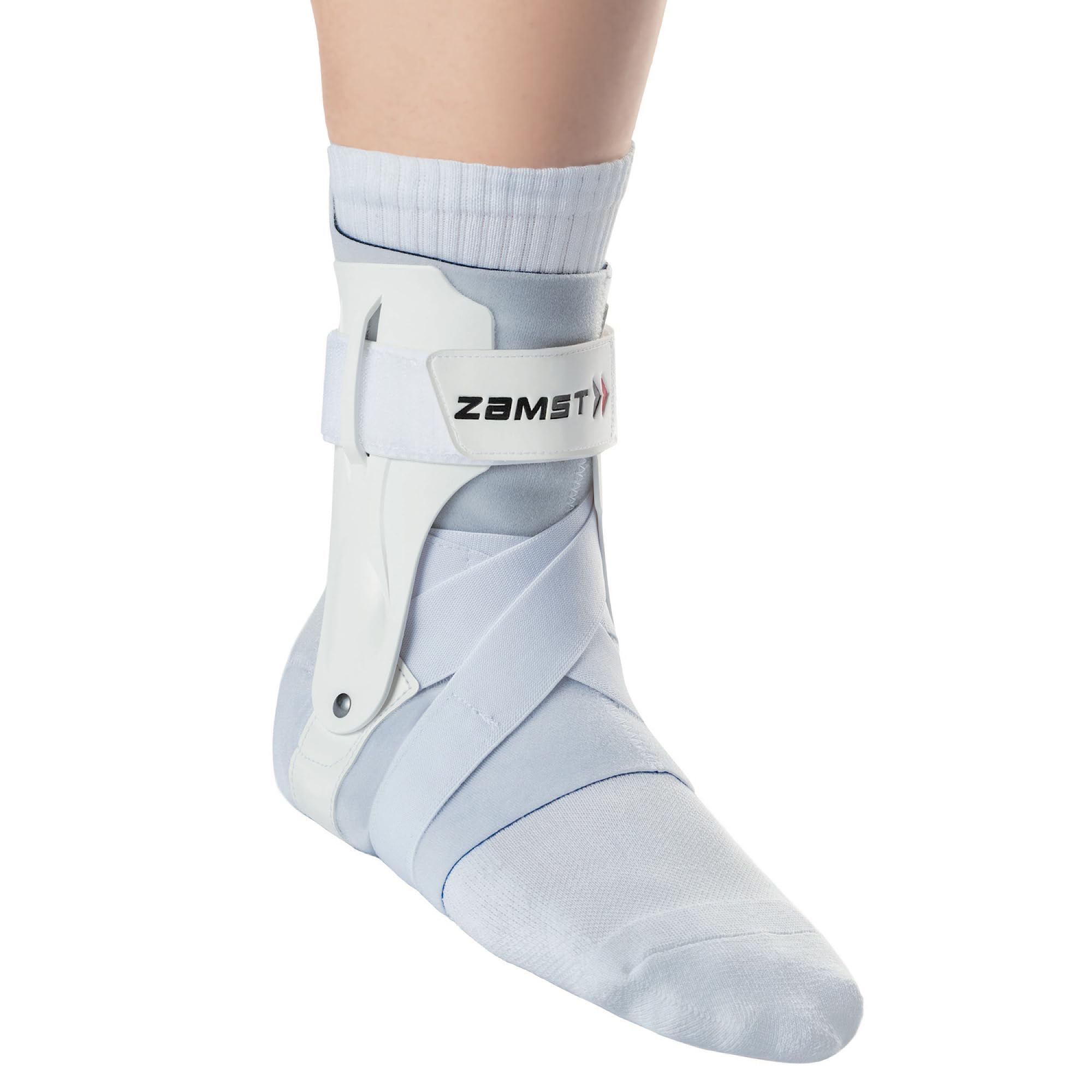 Zamst A2-DX Sports Ankle Brace with Protective Guards For High Ankle Sprains and Chronic Ankle ...