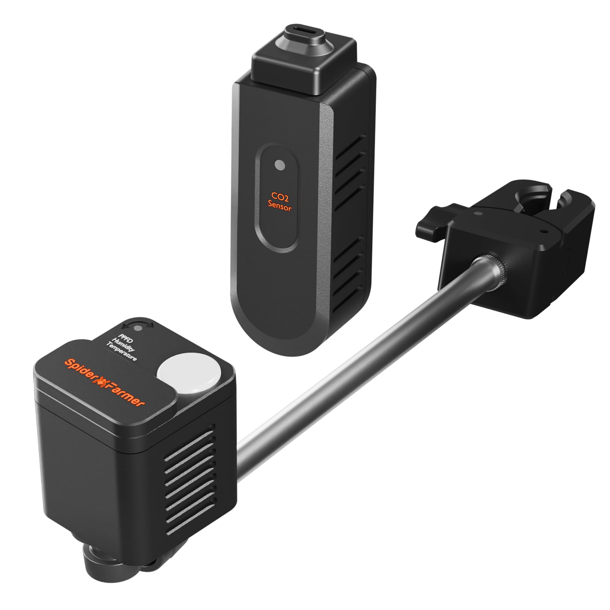 Spider Farmer GGS Sensor Pro Kits, 4-in-1 VPD/PPFD/Temp/Humid Sensor ...