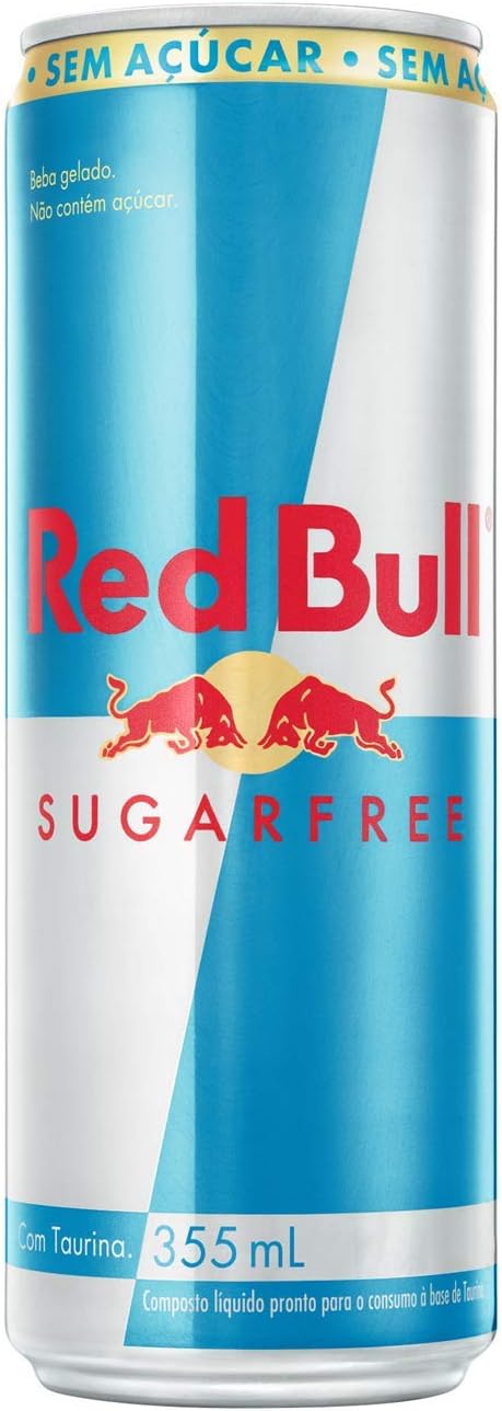 Energy Drink, Red Bull, sem Açúcar, 355 ml: Amazon.com.br: Alimentos e ...