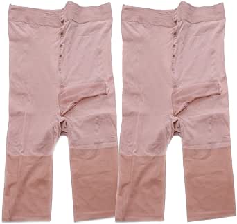 Men Large Pantyhose Tights Sheath Open (L / 20" - 39", 2 Pairs - Beige ...