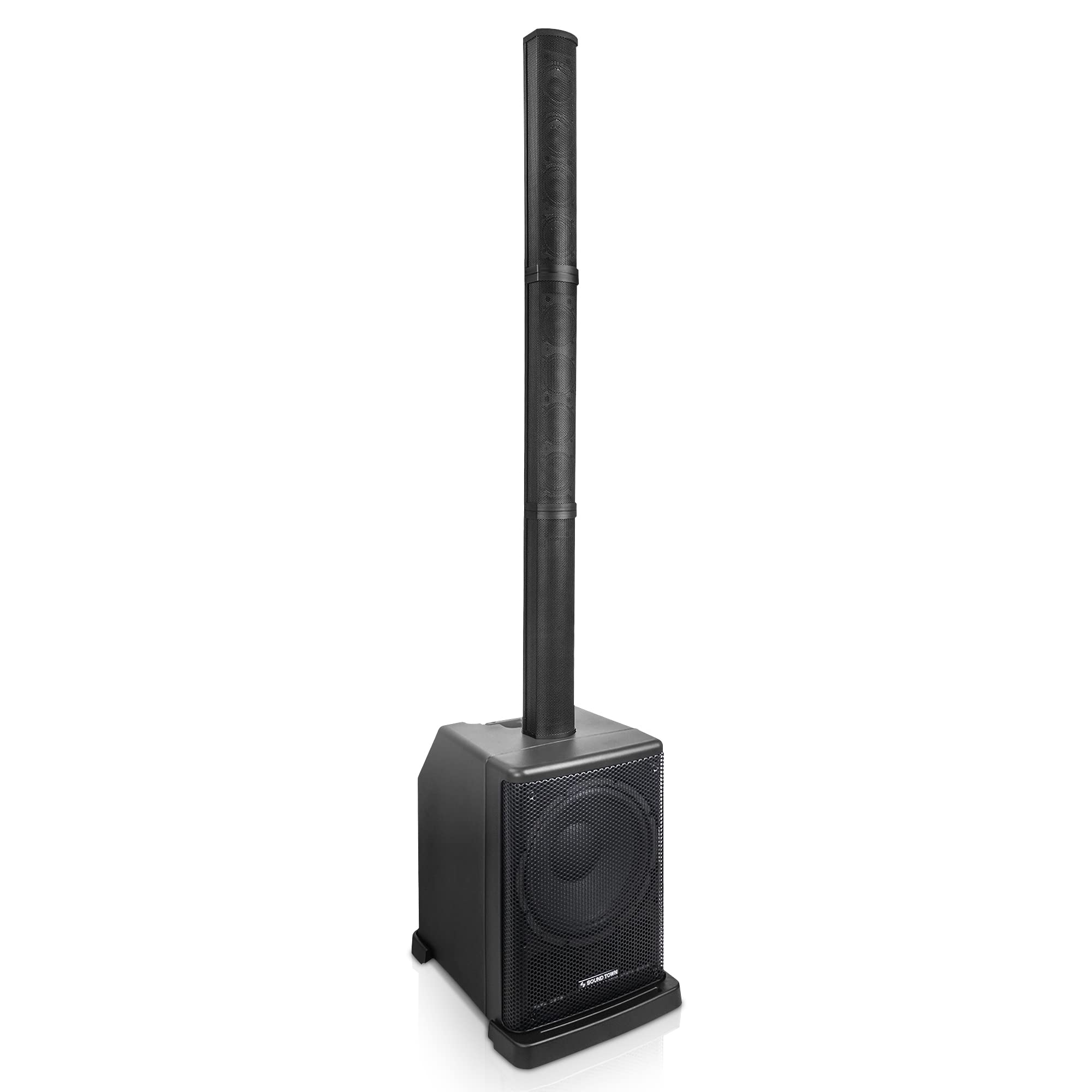 Mua Sound Town Portable Line Array Column PA/DJ System with 12" Powered ...