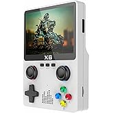 Mini Game Video Game Console de bolso para jogos RG36S, cartão TF de 64 ...