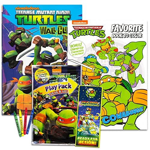 Teenage Mutant Ninja Turtles Coloring and Activity Book Set with ...