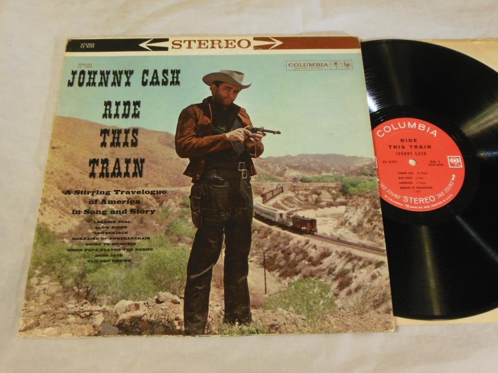 Johnny Cash - Johnny Cash - Ride This Train STEREO LP - Amazon.com Music
