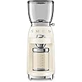 Amazon.com: SMEG CGF11 Retro-Style Coffee Grinder – Burr Mill with 30 ...