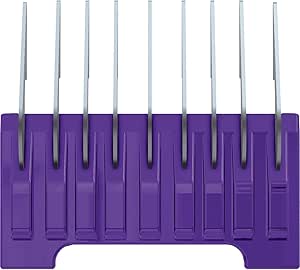 Pet Combs : Amazon.com: WAHL Professional Animal Stainless Steel Attachment Guide Comb 5-in-1 ...