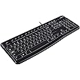 Logitech K120 Wired Keyboard for Windows, USB Plug-and-Play, Full-Size ...