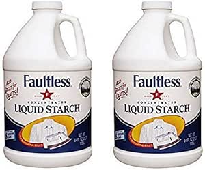 Amazon.com: Faultless Liquid Starch (64 ounce, 2 Pack) Liquid Starch ...