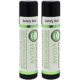 Amazon.com: Merry Hempsters Vegan Hot Hemp Muscle Rub Single (2-Pack ...