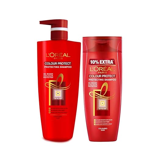 Buy L'Oreal Paris Color Protect Shampoo, 1L (640ml+360ml) - Combo pack ...